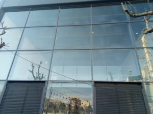 Stick Glazing System Curtain Wall - کارخانه سارای ایران